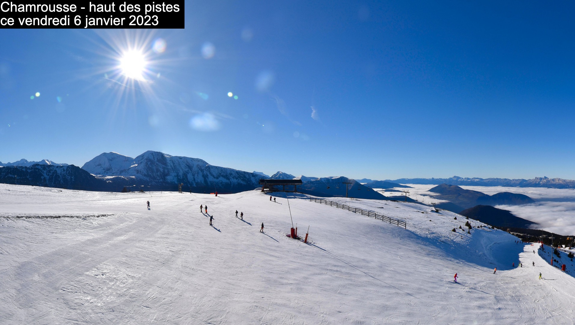 Retour de la neige en montagne et toujours aussi agité - 6 Janvier 2023
